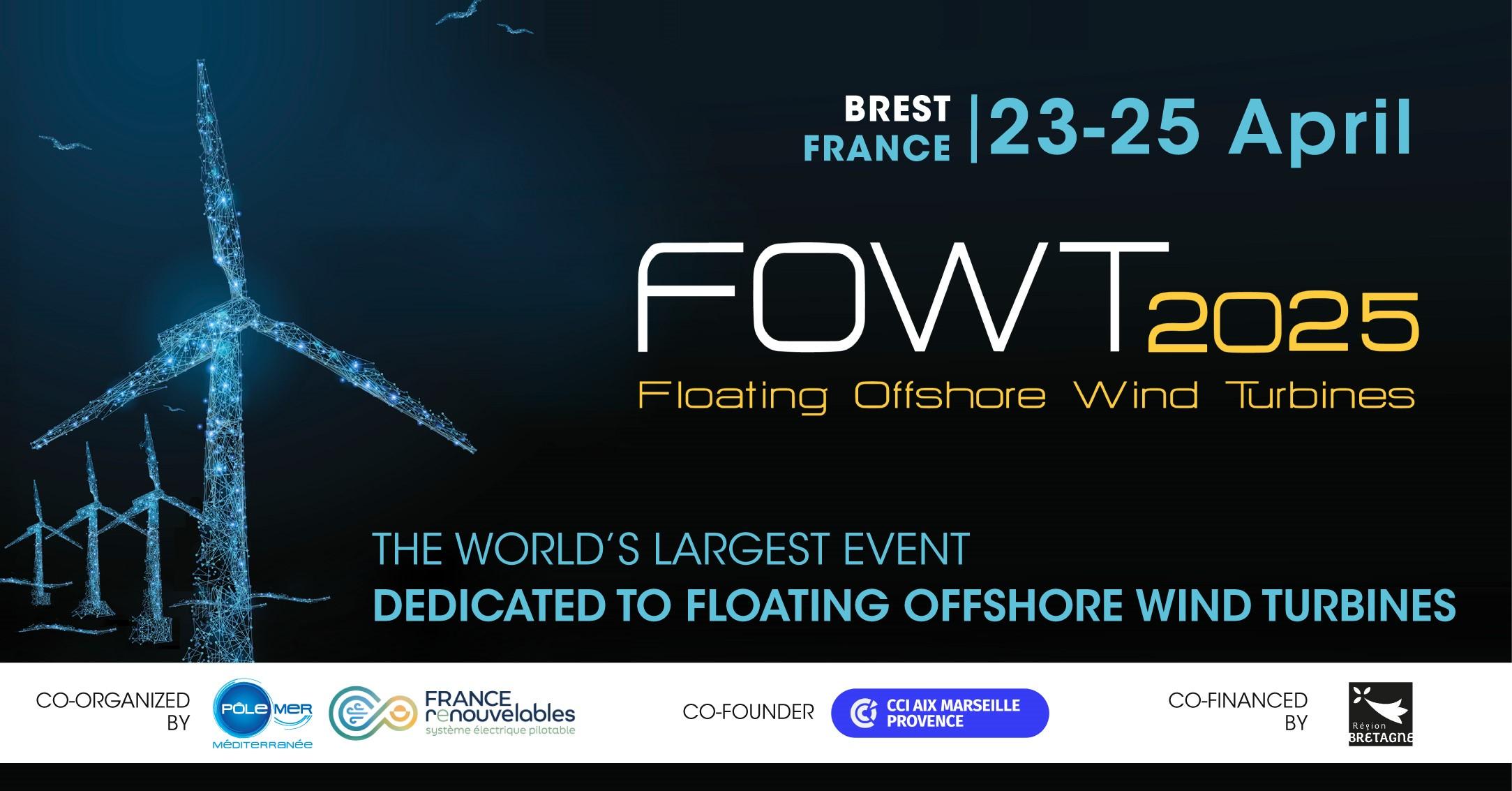 FOWT 2025 BREST - CALL FOR ABSTRACTS | EnR